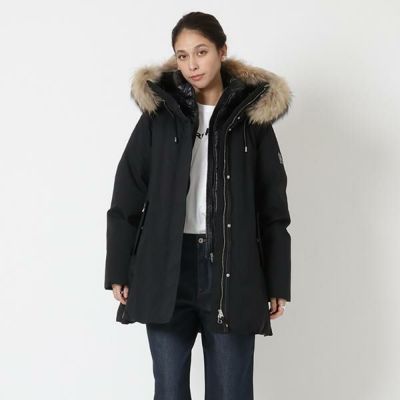 タトラス ダウンジャケット コート ポリテアマ ネイビー レディース