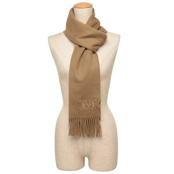 マックスマーラ マフラー ダリア カシミヤ ブラウン レディース Max