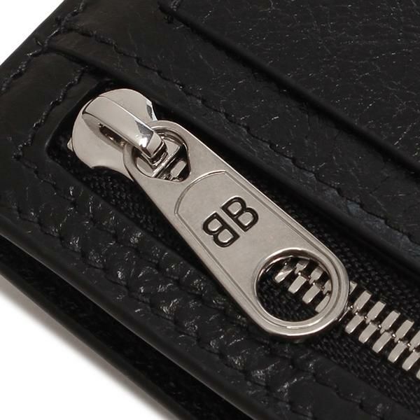 バレンシアガ 二つ折り財布 ブラック メンズ BALENCIAGA 801837 2AA9Z