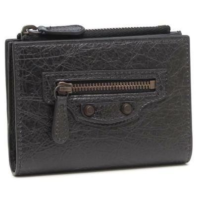 バレンシアガ 二つ折り財布 ブラック メンズ BALENCIAGA 801837 2AA9Z