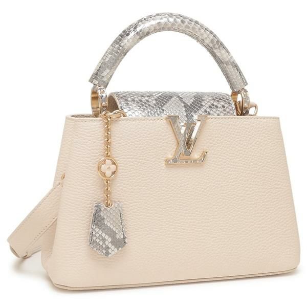 ルイヴィトン LOUIS VUITTON カプシーヌBB カプシーヌ BB バッグ トートバッグ ショルダーバッグ トリヨンレザー ホワイト 白 ルイヴィトン ハンドバッグ ショルダーバッグ カプシーヌ BB トリヨン